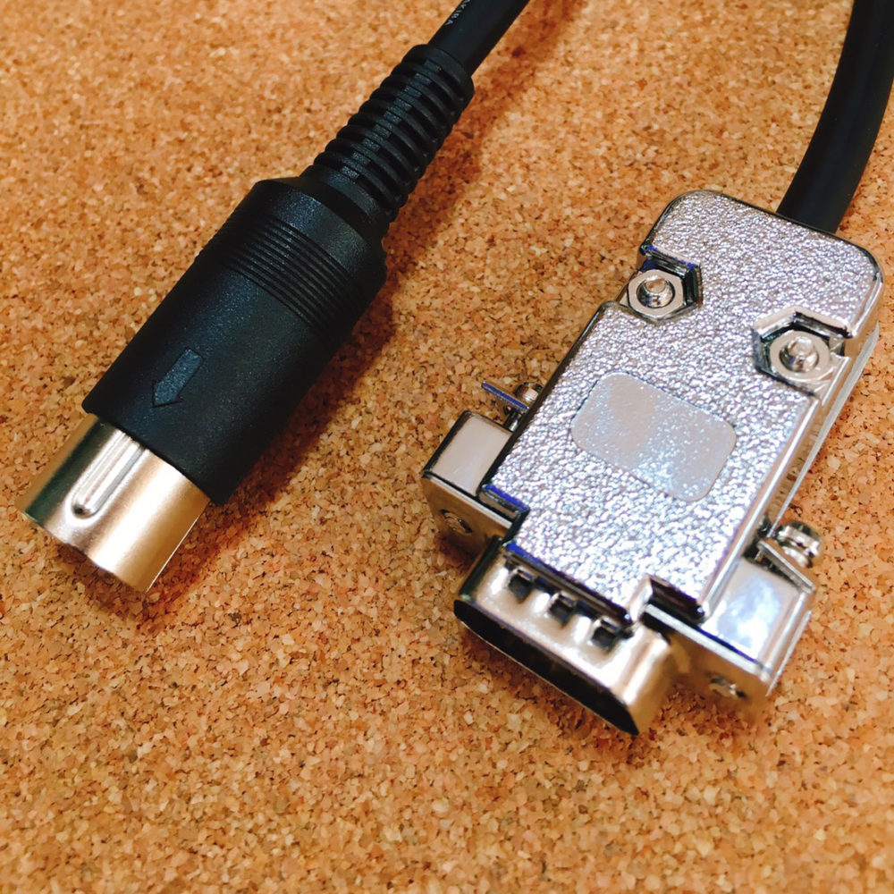 DIN8ピン(デジタルRGB8)→RGB15ピン(アナログRGB)ケーブル | クラシックPC研究会